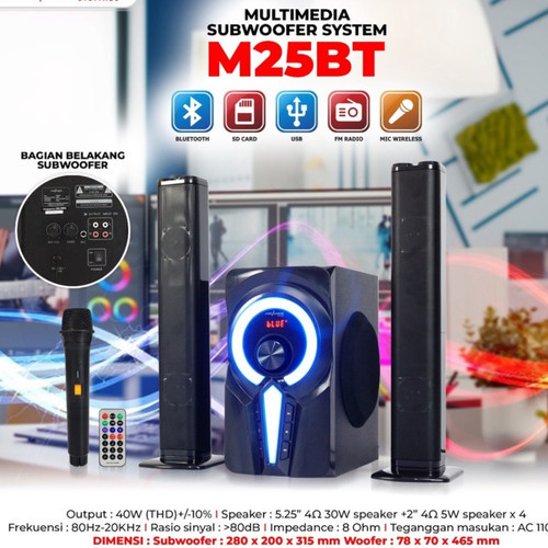 Jual SPEAKER ADVANCE + MIC M25 M15 M12 | Shopee Indonesia