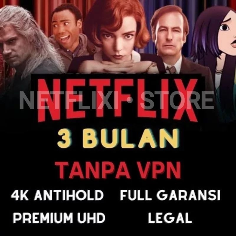 Jual Netflixxx Premium Murah 1 Bulan Full Garansi Resmi Shopee Indonesia