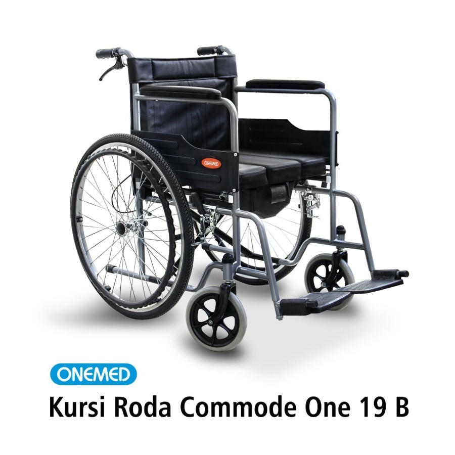 Jual Onemed | Kursi Roda 2 in 1 + Tempat BAB Commode One 19B ...