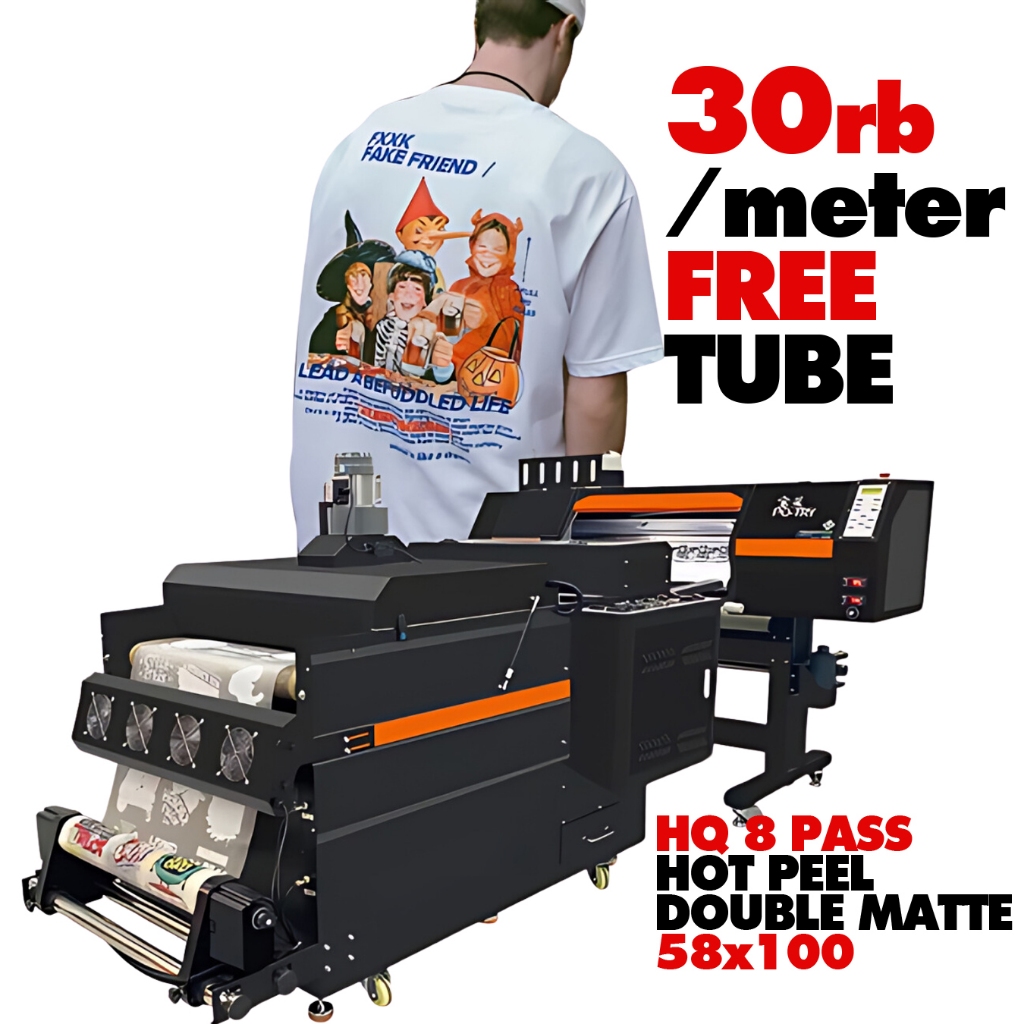 Jual JASA PRINT CETAK DTF METERAN DAN SATUAN A3 A4 A5 A6 A7 A2 SETENGAH METER HIGH QUALITY 8 ...