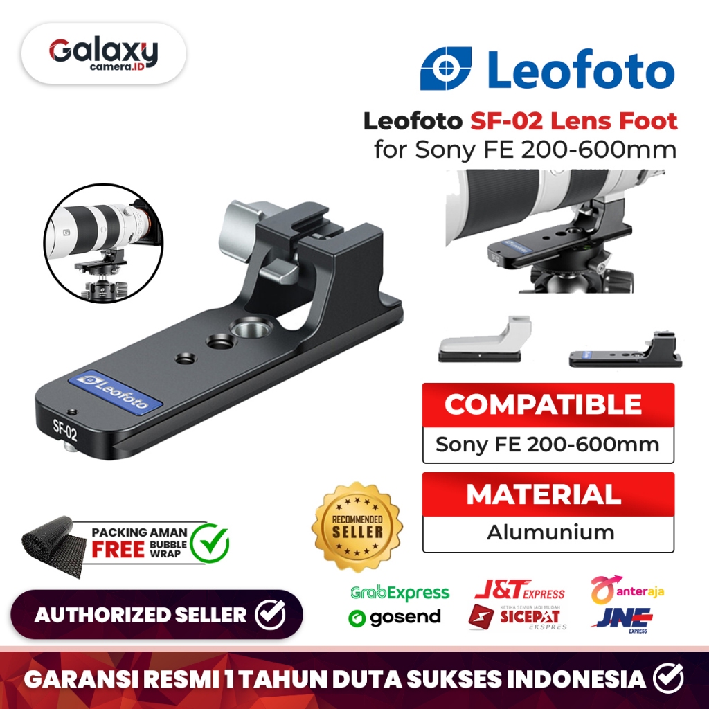 Jual Leofoto SF-02 Lens Foot for Sony FE 200-600mm f5.6-6.3 G OSS Lens ...