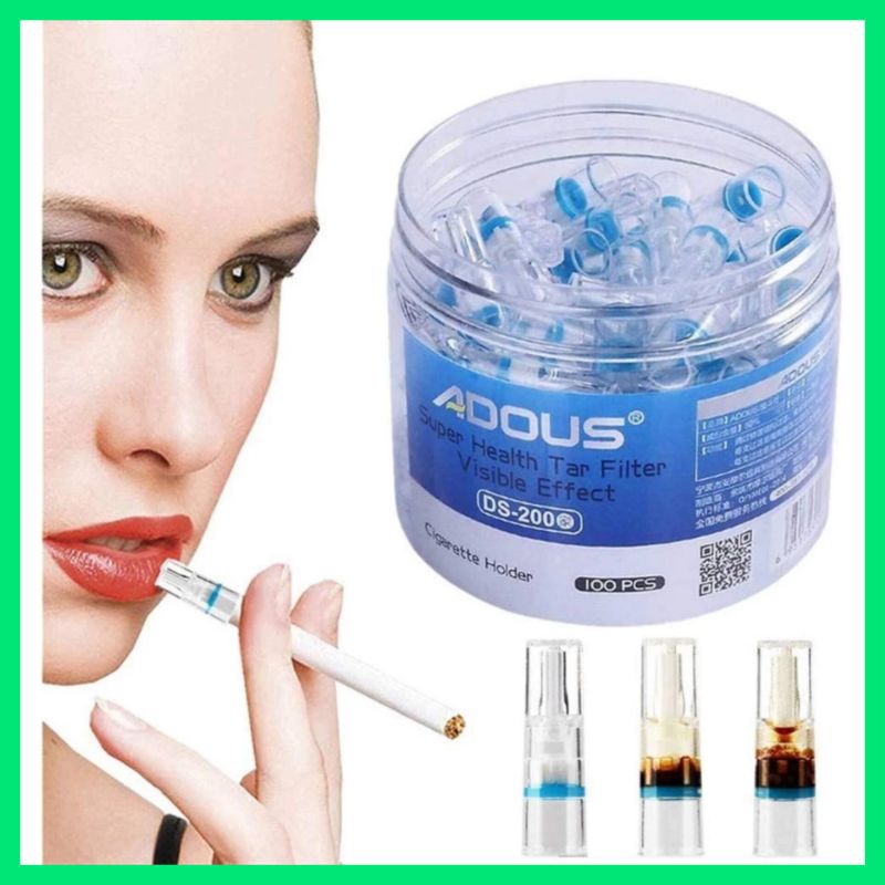 Jual ( satuan ) alat hisap rokok pipa fiter penyaring asap nikotin ...