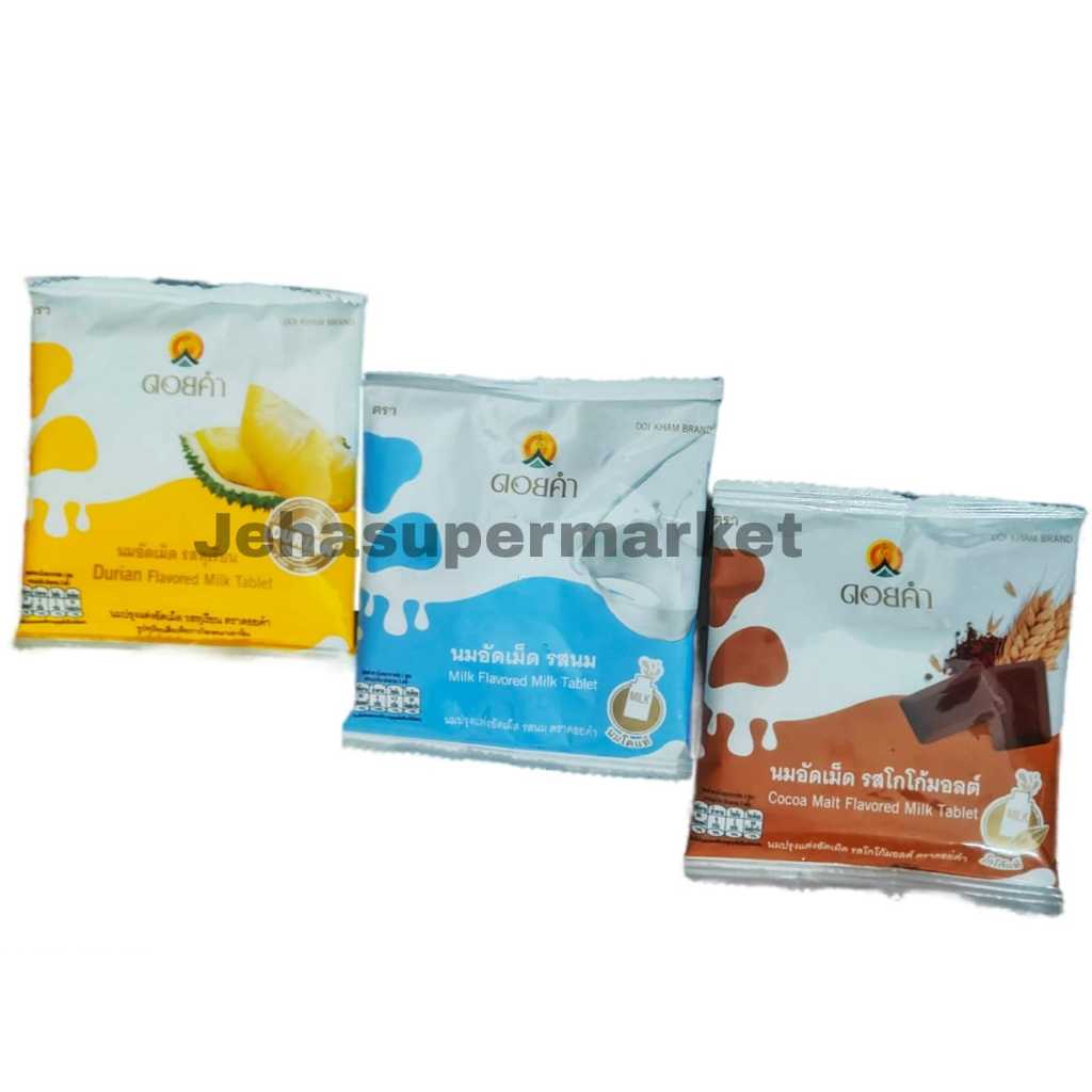 Jual ⭐ PERMEN THAILAND ⭐Doikham / Doi Kham Milk Tablet / Permen Susu ...