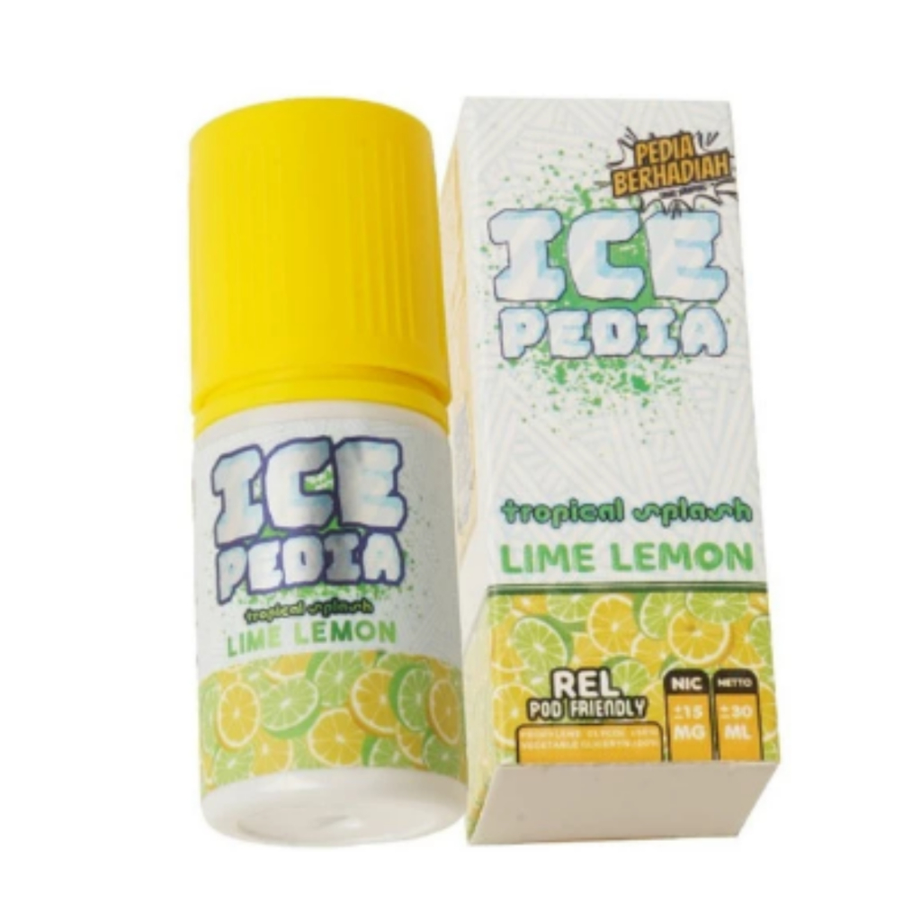 Jual ICE PEDIA Lime Lemon Salt Nic E-Liquid 30ML 15MG | Shopee Indonesia