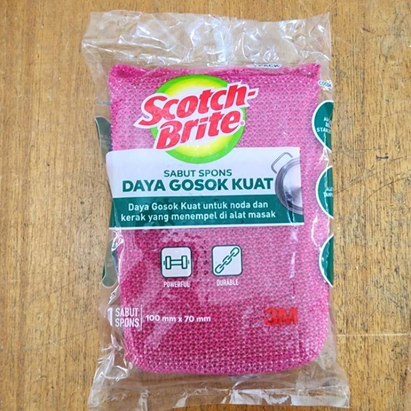 Jual Spons Scotch Brite PINK Sabut Busa Cuci Piring - Dapur Karya Mdn ...