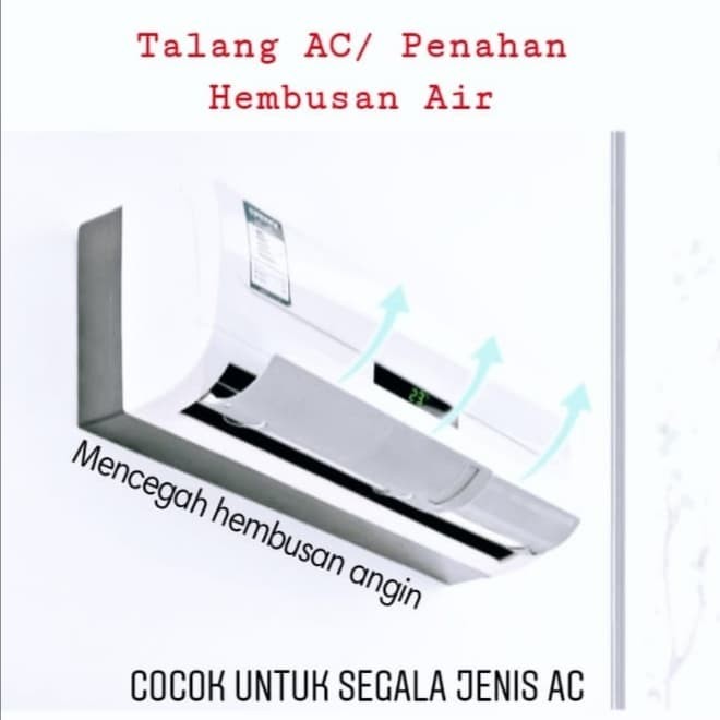 Jual Talang AC Penahan Hembusan Angin AC Flexible | Shopee Indonesia