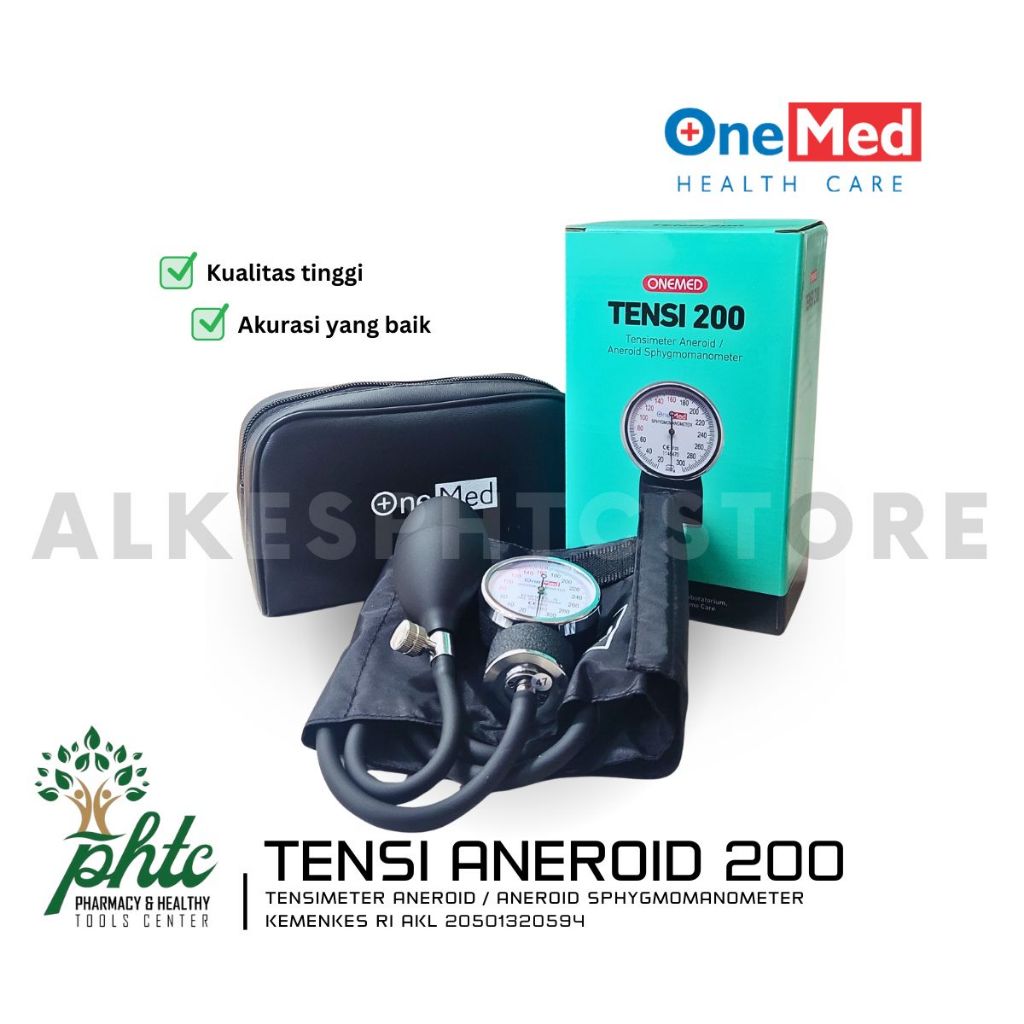 Jual ONEMED Tensimeter Aneroid 200 Sphygmomanometer | Shopee Indonesia