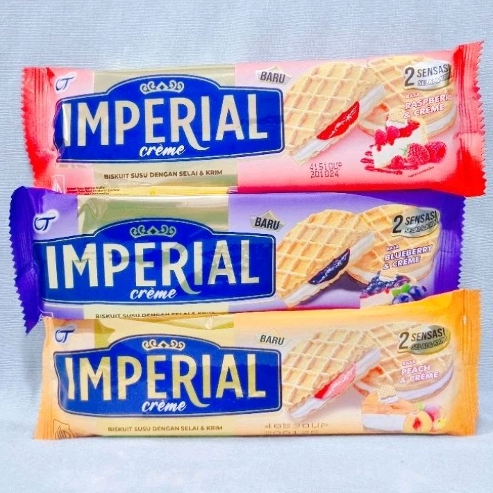 Jual Imperial Creme Raspberry / Blueberry / Peach (1 Pcs) | Shopee ...