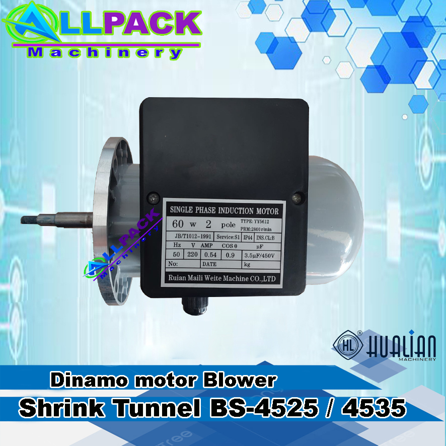 Jual motor fan blower shrink tunnel BS-4525/4535 hualian | Shopee Indonesia
