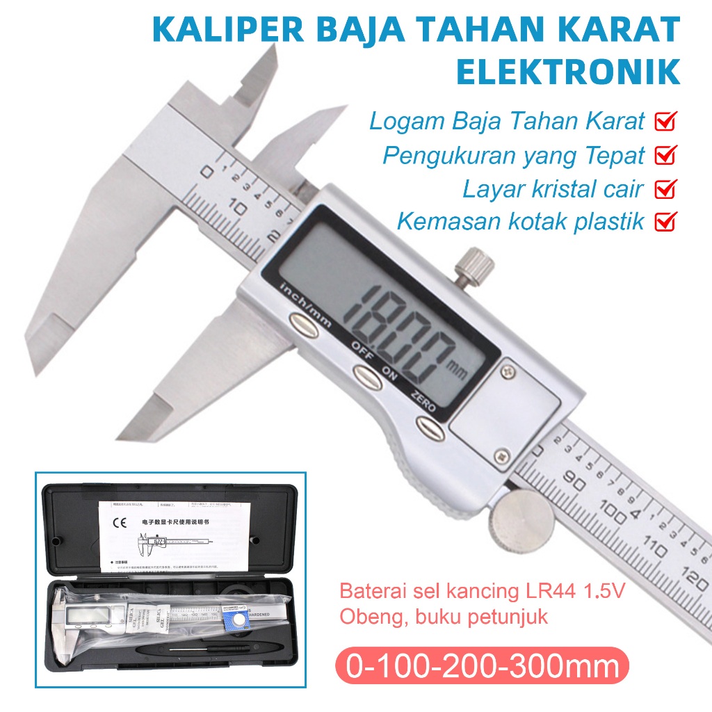 Jual 150mm Digital Tekiro / Jangka Sorong Stainless / Micrometer ... Jual 150mm Digital Tekiro / Jangka Sorong Stainless / Micrometer ...