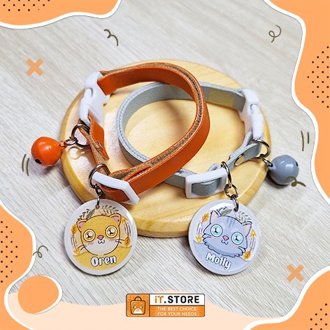 Jual Kalung Kucing Name tag Custom - Special Cat Version (Resin ...