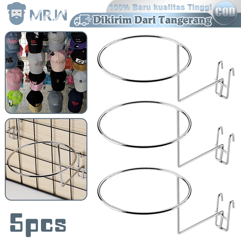 Jual 5pcs/set Gantungan Display Topi Hook Rak Penyimpanan Topi Cap ...