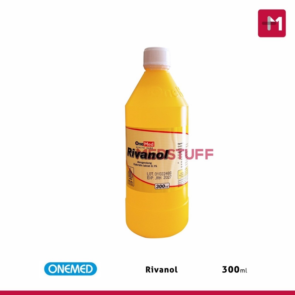 Jual Rivanol Onemed 300ml Cairan Pembersih Luka Antiseptik | Shopee Indonesia