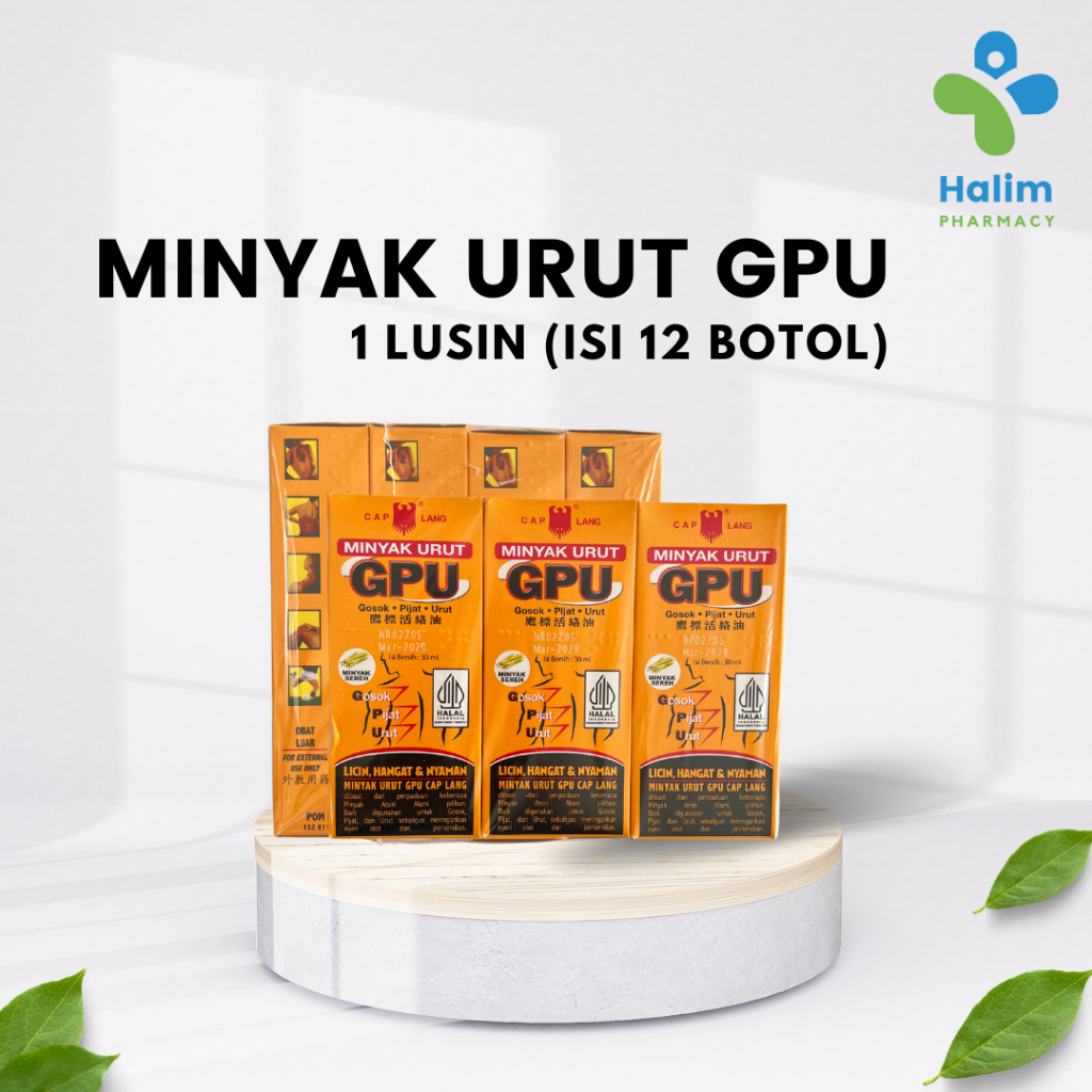 Jual Minyak Urut GPU 30ml | Shopee Indonesia