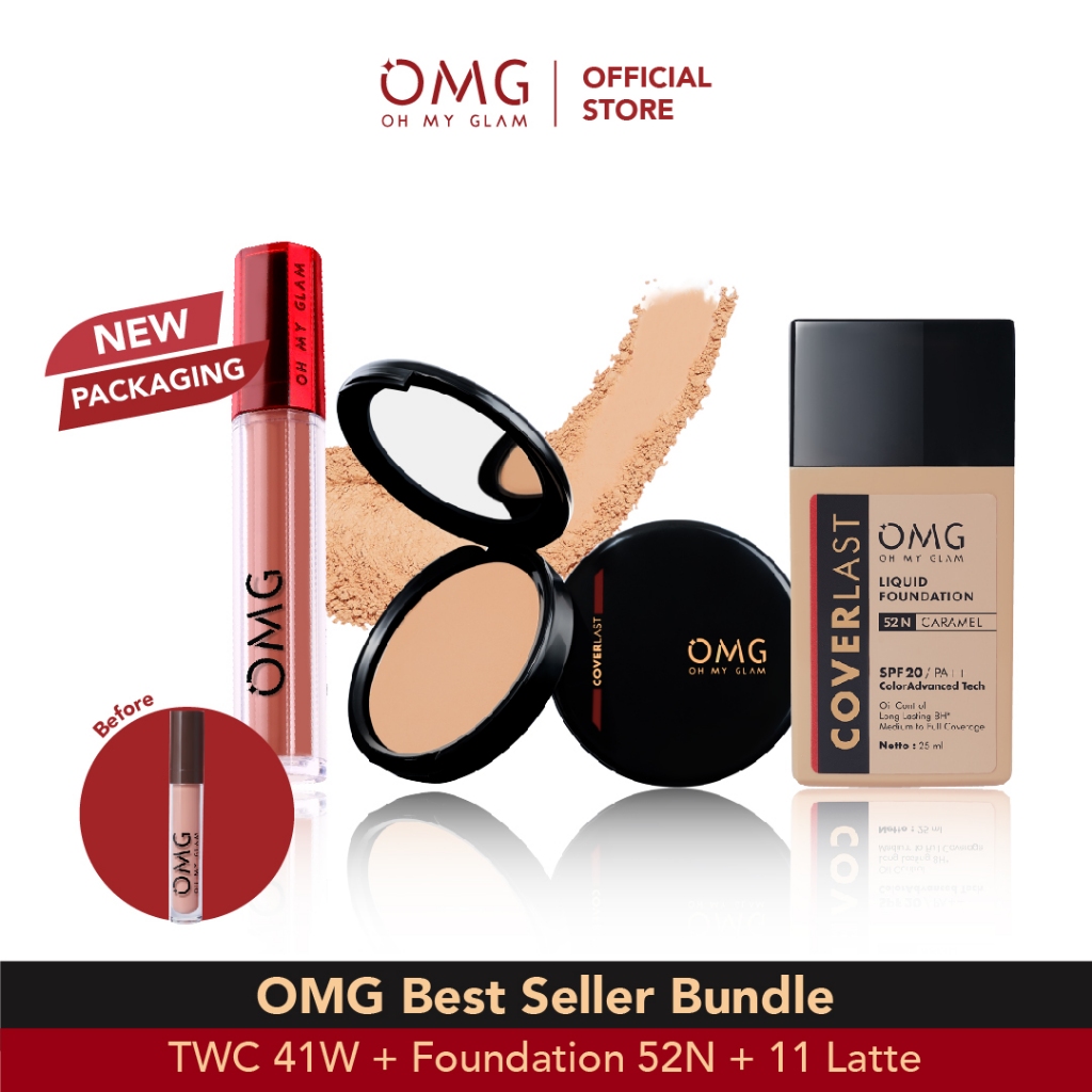 Jual OMG BEST SELLER BUNDLE! Perfect Nude Look (Foundation + Bedak + Lip Cream) | Shopee Indonesia