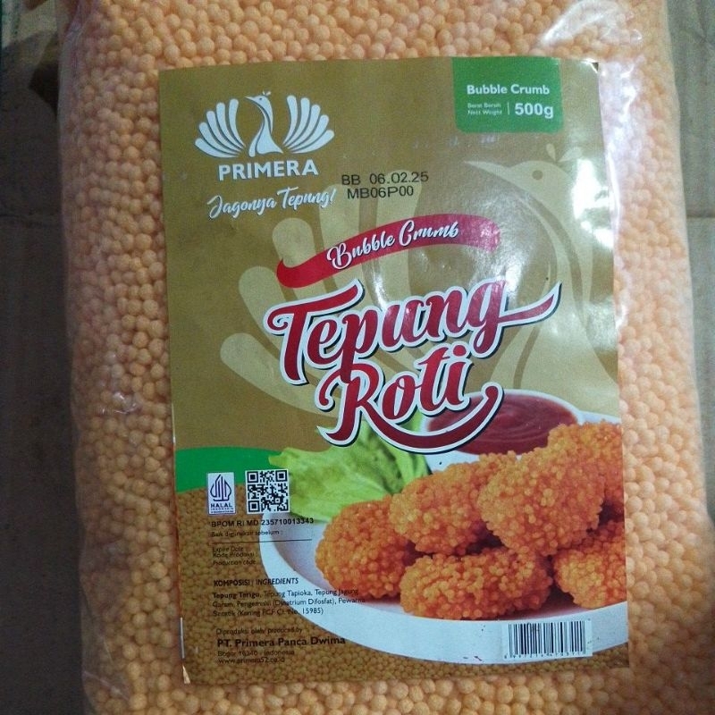 Jual Tepung Roti Bubble Crumb 500g | Shopee Indonesia