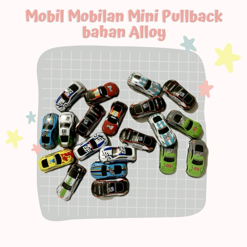 Jual Mobil mobilan pullback mini bahan alloy | Shopee Indonesia