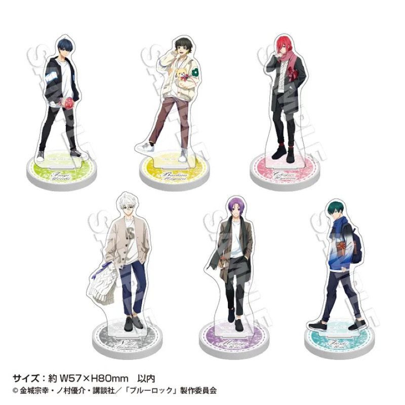 Jual Blue Lock Mini Mini Acrylic Stand Collection Present (7cm ...