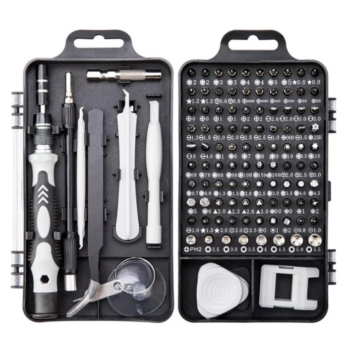 Jual Obeng HP Set 115 in 1 Torx Kunci Set Alat Service Reparasi HP Full Set | Shopee Indonesia