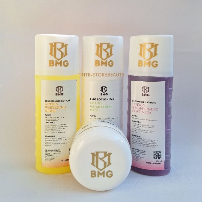 Jual BMG LOTION ORIGINAL PAKET LENGKAP CEPAT MEMUTIHKAN | Shopee Indonesia