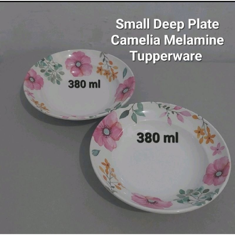Jual Piring Small Deep Plate Camelia Melamine Tupperware ( FREE Bubble ...