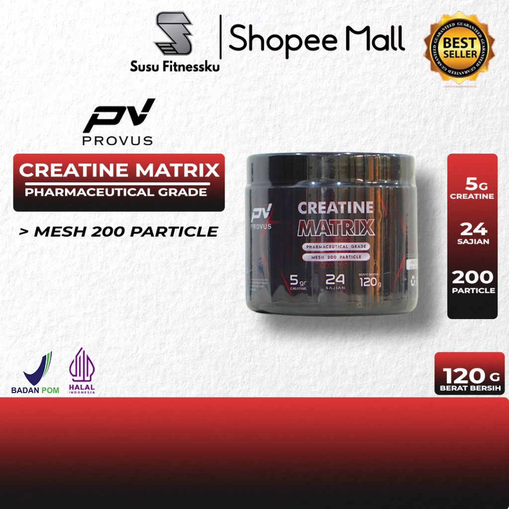 Jual PROVUS Creatine Matrix - Pharmaceutical Grade | Shopee Indonesia