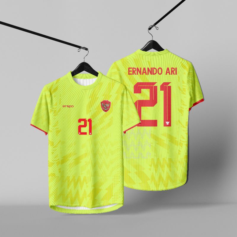 Jual Jersey Kiper Timnas Indonesia 2024 Full printing | Shopee Indonesia