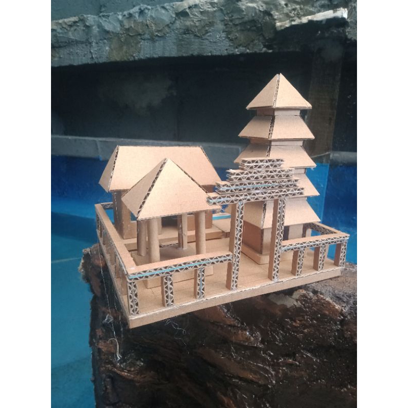 Jual prakarya miniatur rumah adat dari kardus | Shopee Indonesia