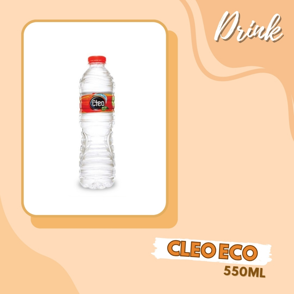 Jual DRINK | MINUMAN BOTOL | CLEO ECO SHAPE | AIR MINUM DALAM KEMASAN ...