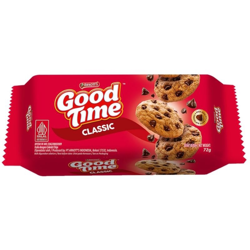 Jual Good Time Cookies Classic 72 g | Shopee Indonesia