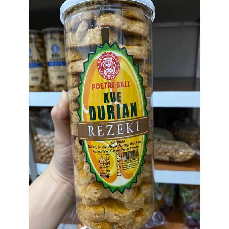 Jual KUE DURIAN REZEKI PREMIUM 500gram / KUE DURIAN PREMIUM | Shopee ...
