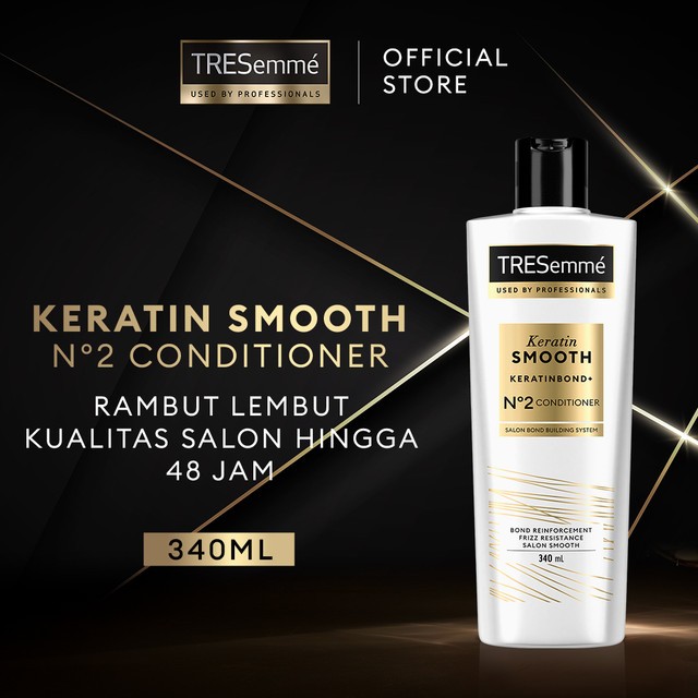 Jual TRESEMME Hair Conditioner Keratin Smooth Rambut Lembut 48 Jam ...
