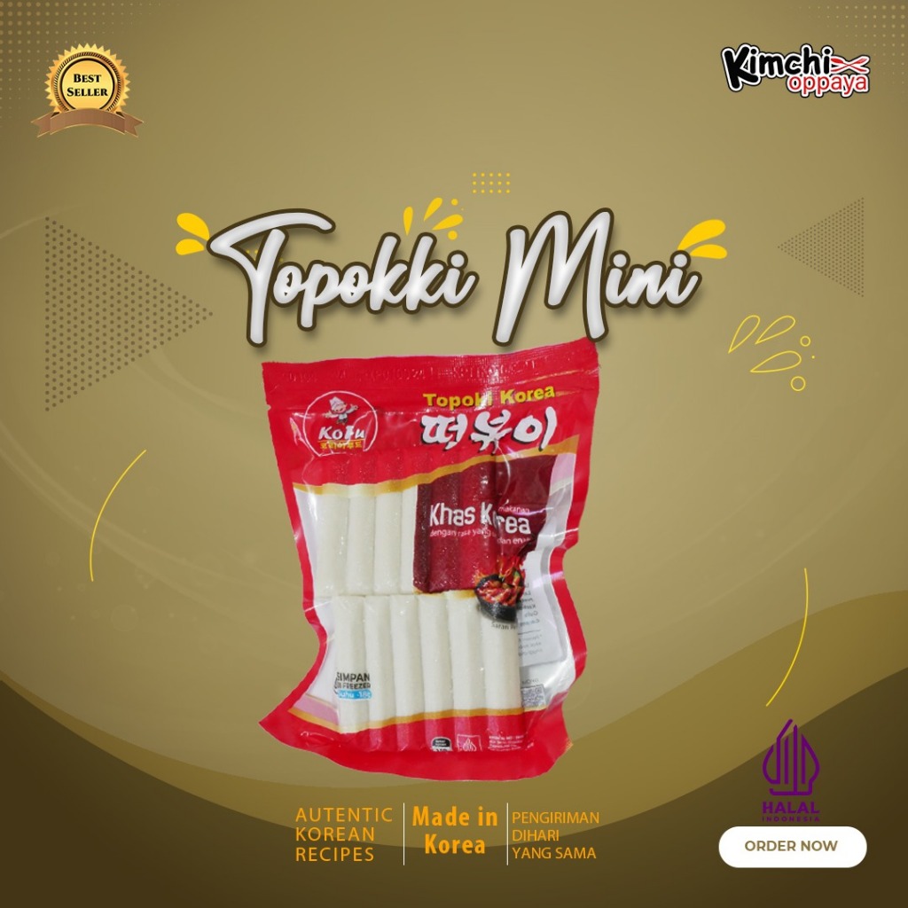 Jual Topokki Korea - Tteokbokki Kofu Rice Cake Korea Food Snack Halal ...