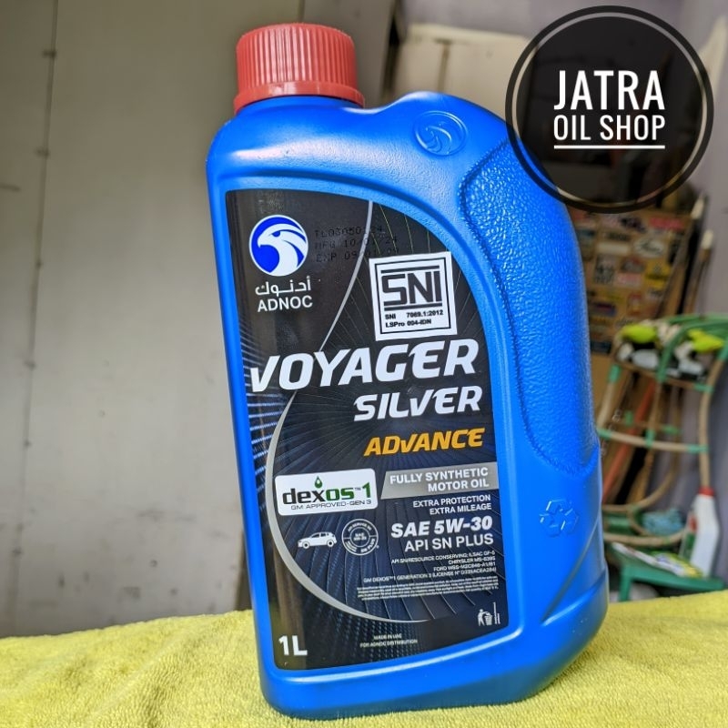 Jual Adnoc Voyager Silver Advance sae 5w30 fully sintetik dexos ...