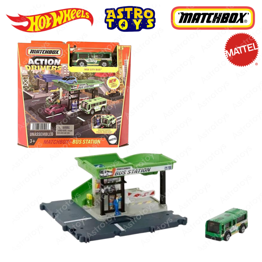 Jual Matchbox City Action Drivers Mainan Anak Track Diecast Mobil MBX ...