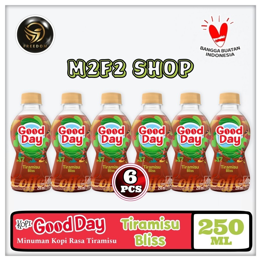 Jual Good Day Tiramisu Bliss Coffee Botol Pet - 250 ml (Kemasan 6 Pcs ...