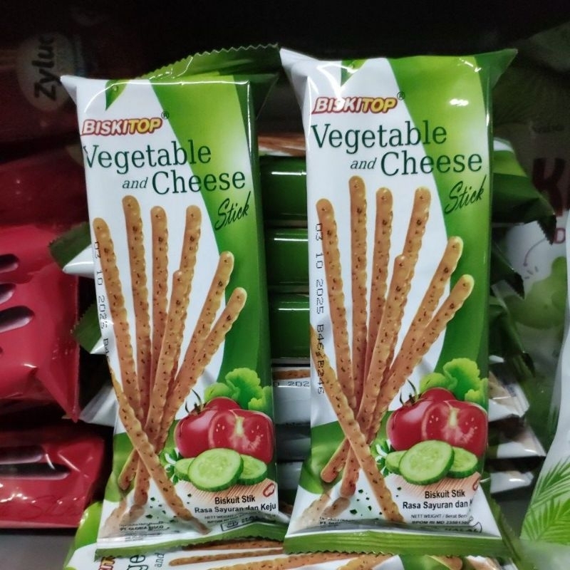 Jual Biskitop Vegetable and Cheese paket 5pcs | Shopee Indonesia