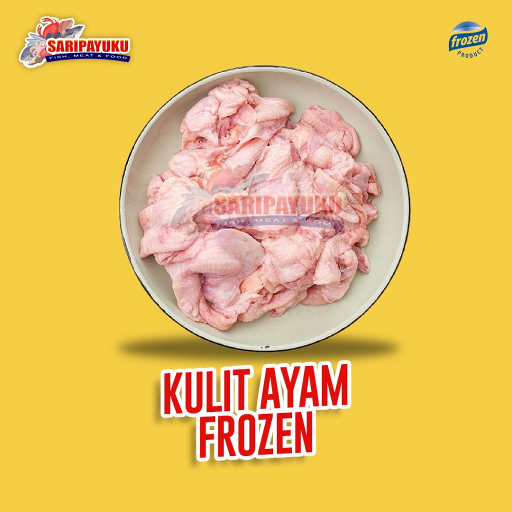 Jual Kulit Ayam / Kulit Ayam 500 Gram / Chicken Skin / Kulit Ayam Fresh ...
