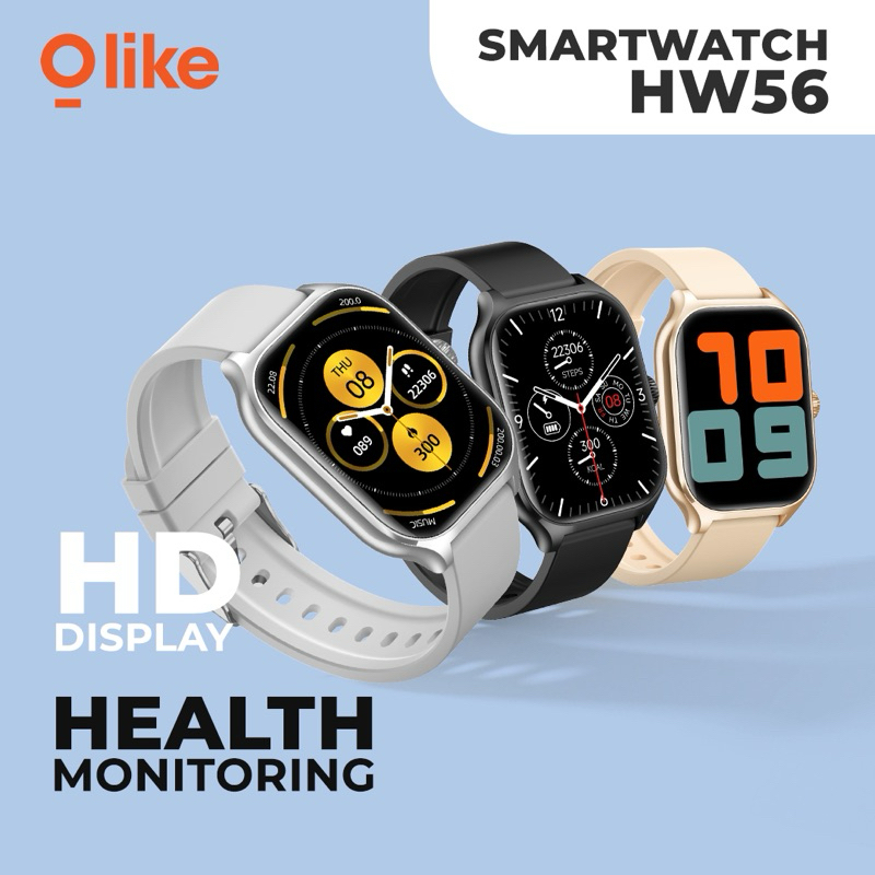 Jual OLIKE HW56 CALL ( bisa Telepon ) SMARTWATCH IP67 TOUCH SCREEN LONG ...