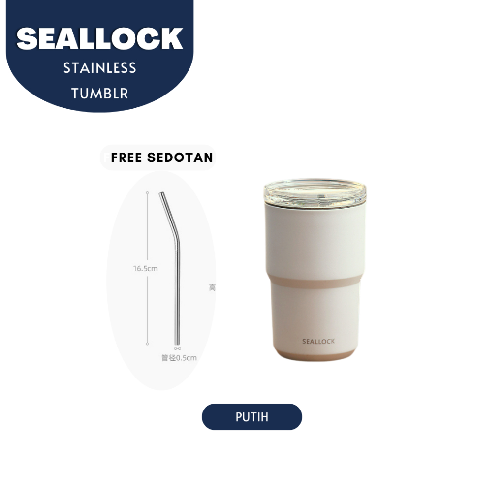 Jual RAK - SEALLOCK edition Tumblr Kopi Tumblr Stainless Steel Gelas ...