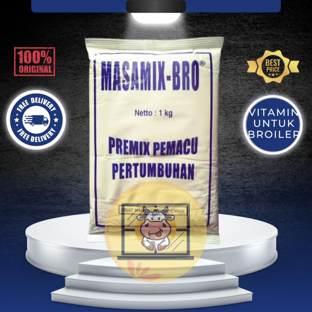 Jual Masamix Bro 1 kg / Premix Pemacu Pertumbuhan Nutrisi Ayam ...