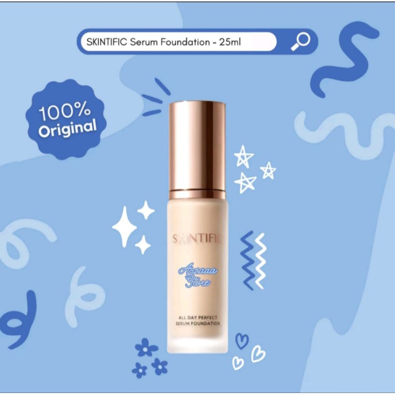 Jual AIZAAASTORE - Skintific All Day Perfect Serum Foundation - 25ml ...