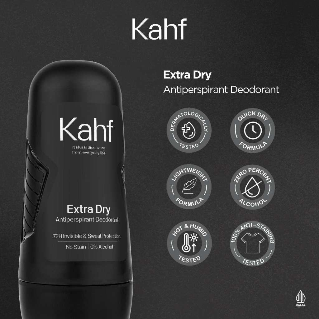 Jual Kahf Deodorant Series - Kahf Soothing Antiperspirant - Clean Fresh ...