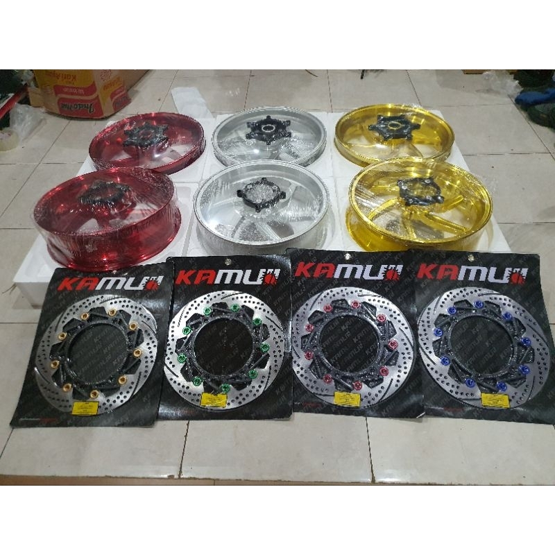 Jual Velg rim Pelek Honda forza 250 350 Cnc import | Shopee Indonesia