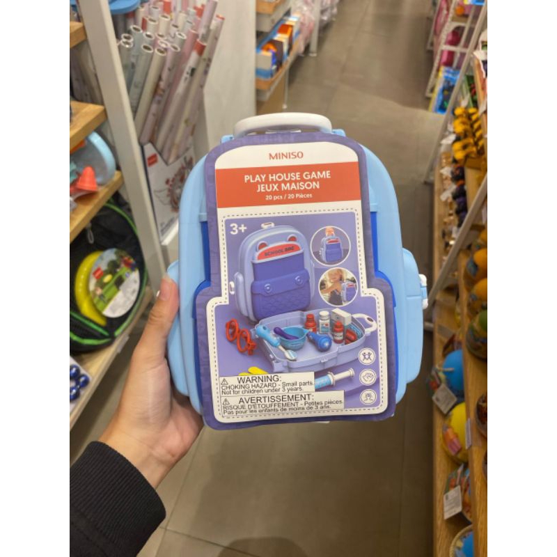 Jual Miniso Set Play House Game - Blue | Shopee Indonesia
