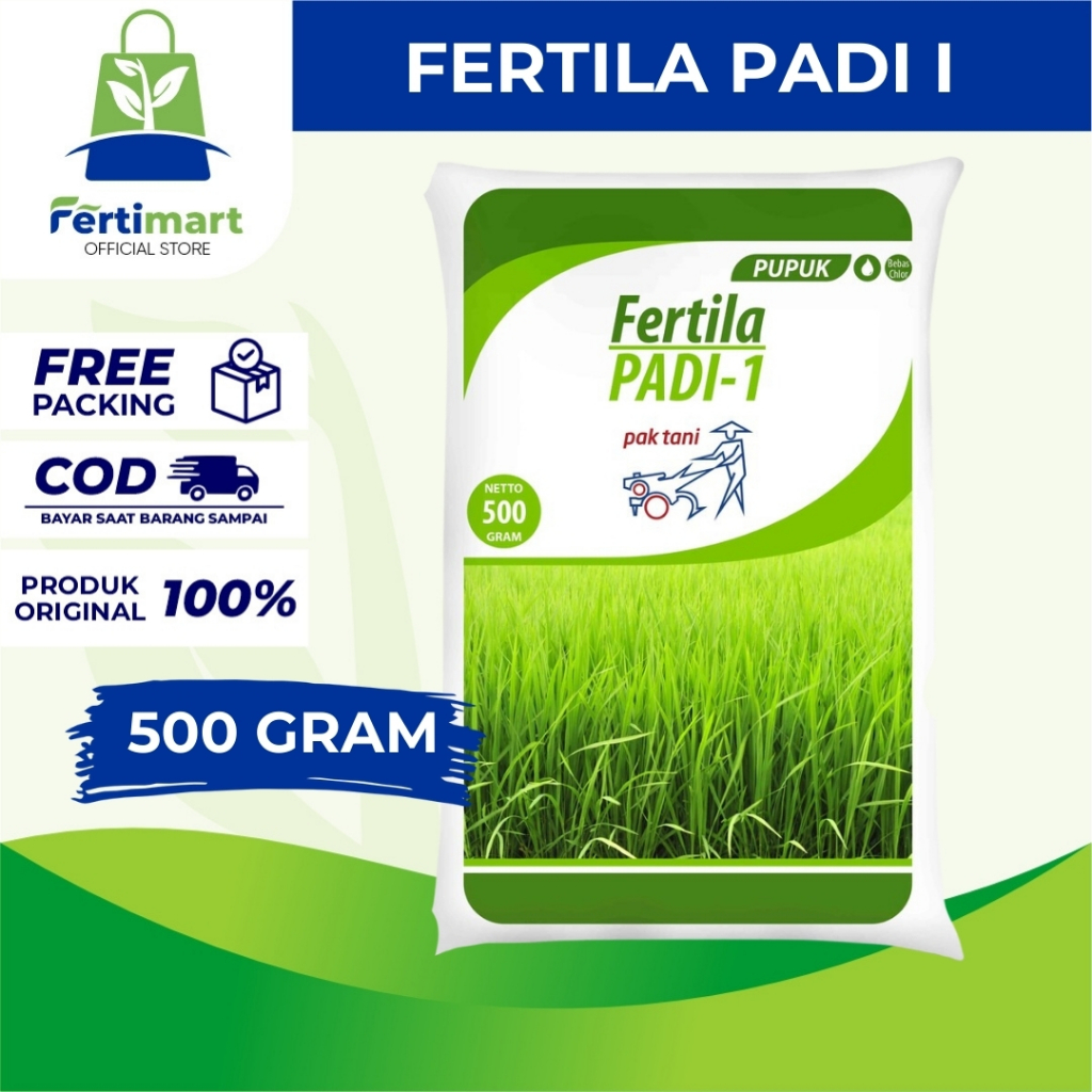 Jual Fertimart - Pupuk Fertila Padi 1 500 gram Pak Tani Pupuk Untuk ...