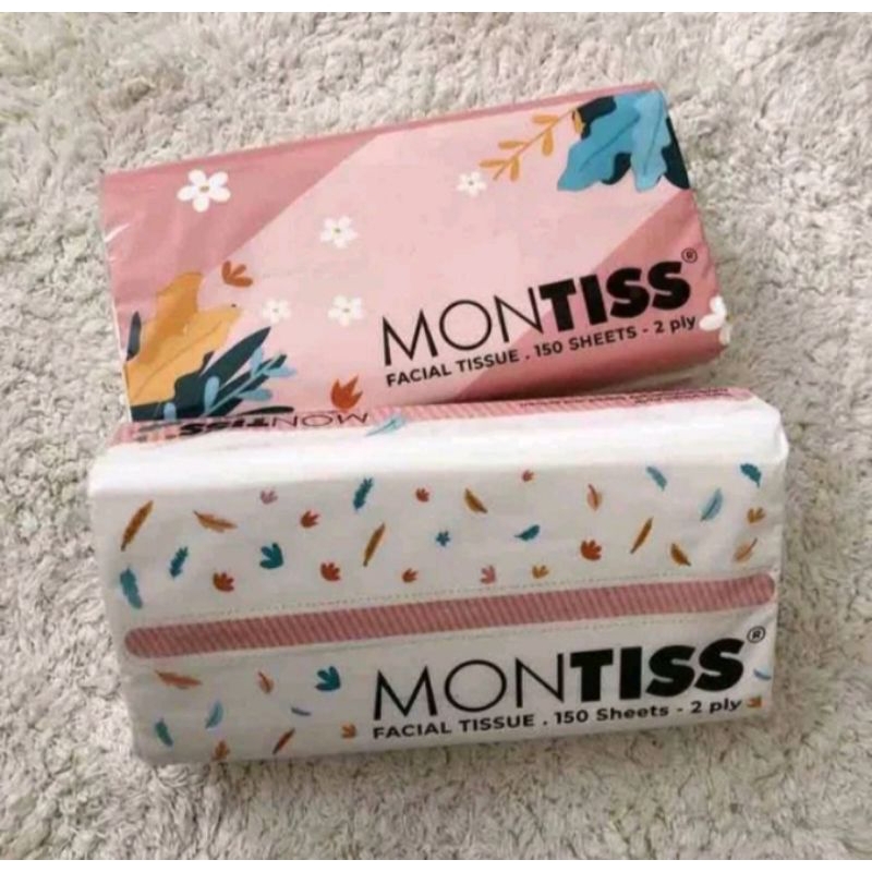 Jual Montiss Facial Tissue 150's | Tisu Montiss 150 sheets | Shopee ...