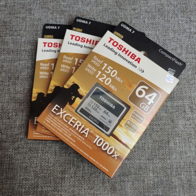 Jual CF Card Toshiba 64GB UDMA7 Original Memory Compact Flash Garansi Resmi | Shopee Indonesia