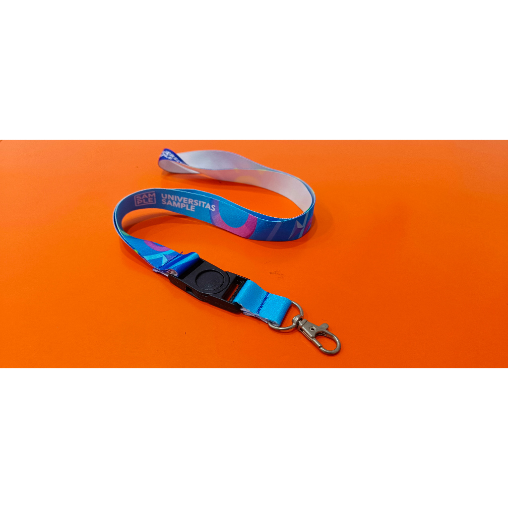 Jual Tali Lanyard Sublim Print Custom Desain Press 1 atau 2 Sisi ...