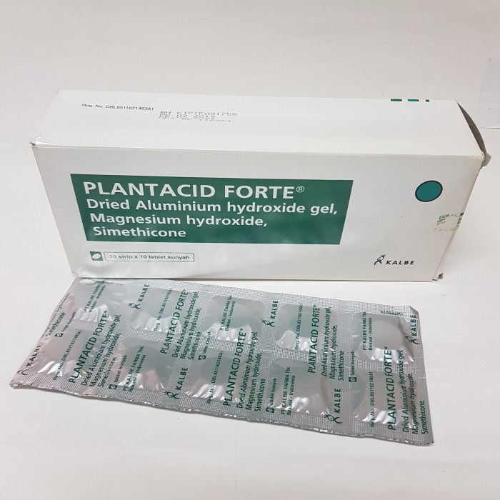 Jual Plantacid Forte 100 Tablet / Obat Lambung / Obat Maag | Shopee ...